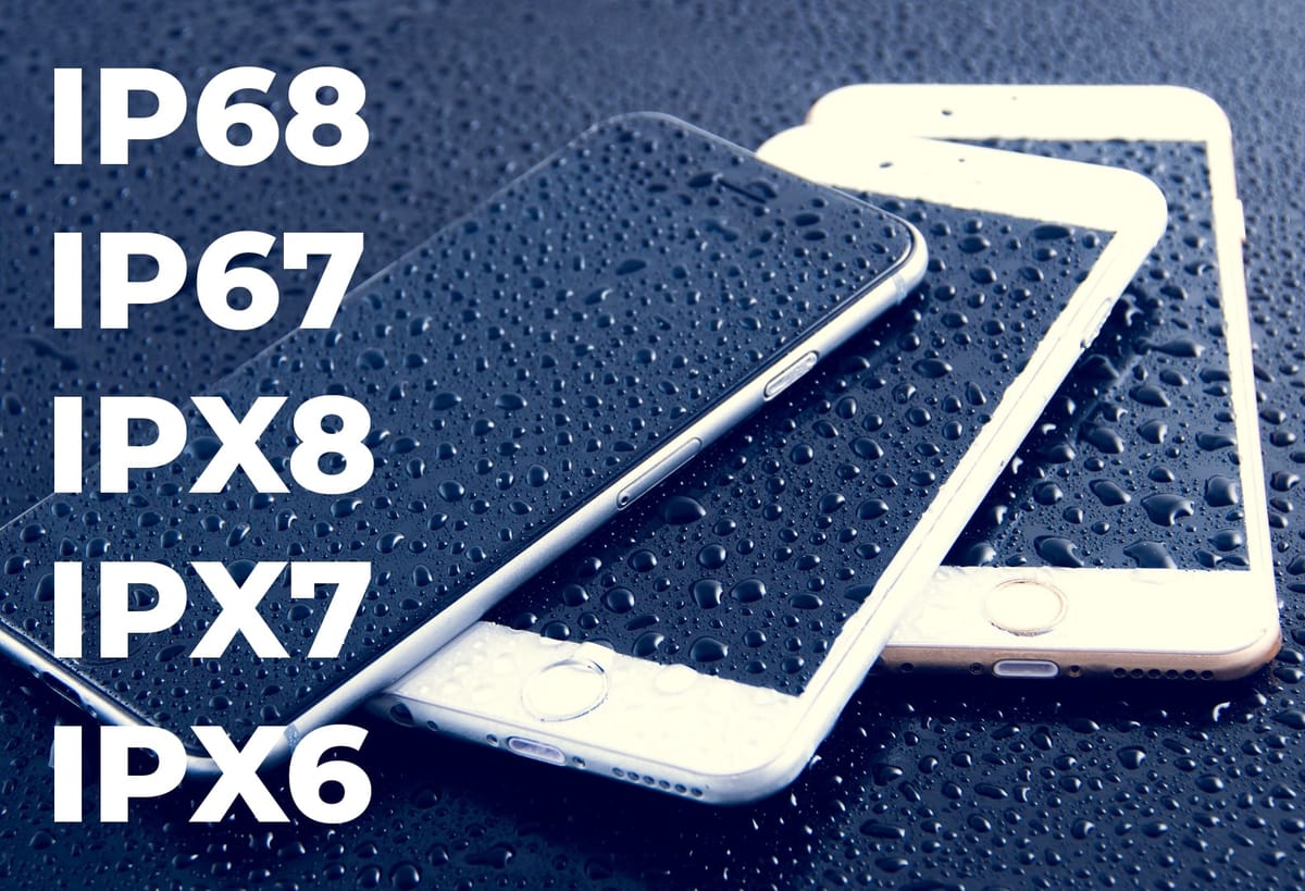 Wasser- und Staubschutz: Was bedeuten IP68, IPX8 & Co.? • vybe